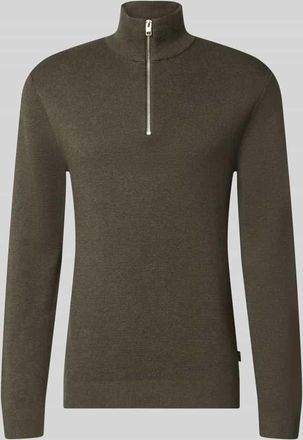 Premium by Jack & Jones Slim Fit Pullover aus reiner Baumwolle Modell MILANO