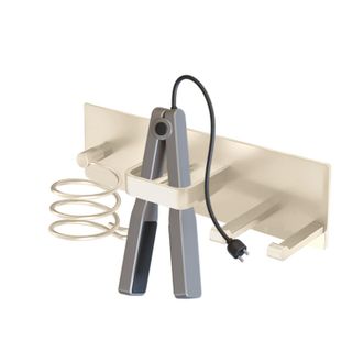 Generic Haar Trockner Wand Halterung,Organizer f&uuml;r Haarstylingger&auml;te mit vertikaler Aufbewahrung,Halteger&auml;t f&uuml;r Haartrockner | F&uuml;r Badezimmer Toiletten Schr&auml;n