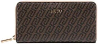 Liu Jo Femme, Accessoires, Brun, Taille: ONE Size Large Monogram Wallet