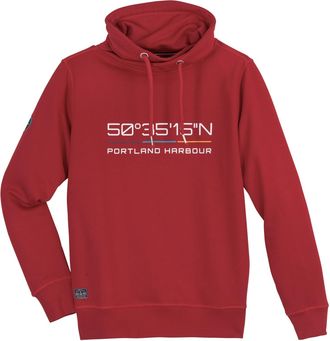 Redfield XXL Sweatshirt rot Frontprint Portland, Gr&ouml;&szlig;e:4XL