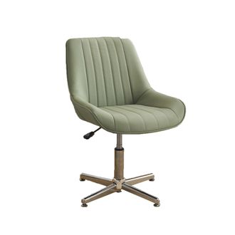 Generic B&uuml;rostuhl, Armloser Computerstuhl for Zuhause Mit Lendenwirbelst&uuml;tze Mit Niedriger R&uuml;ckenlehne, H&ouml;henverstellbar, Kann 80 Kg Tragen(Color5)