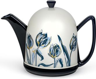 Bredemeijer Teekanne Jubil&auml;um Cosy Manto Tulip 1,1L blau - Limited Edition