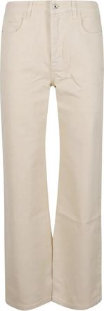 Patrizia Pepe Femme, Jeans, Beige, Taille: W30 Wide Leg Jeans