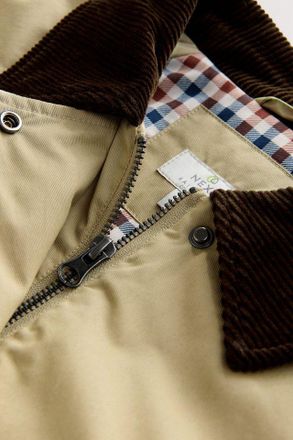 Next Steppjacke Leichte Steppjacke mit Kragen aus Cord (1-St)