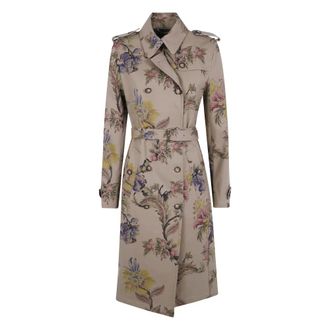 Etro Trench Manteaux - Femme - Manteaux - Multicolore - Taille: 38 FR