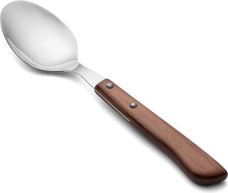 Arcos Essbesteck Edelstahl 18/10 - Tischl&ouml;ffel mit Polypropylen-Griff 200 mm - Perfekt f&uuml;r den t&auml;glichen Gebrauch - Braun