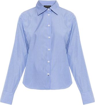 Rag & Bone striped buttoned shirt - Blau