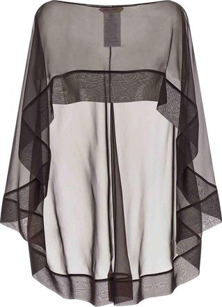 Alberta Ferretti &Eacute;charpe - Marron