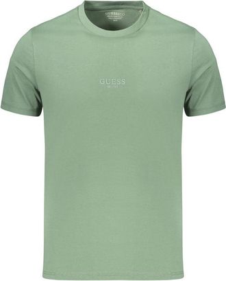 Guess Gr&uuml;nes Baumwoll-Herren-T-Shirt