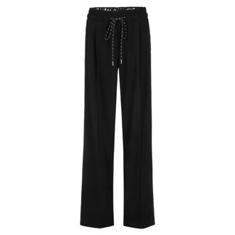 Marc Cain Wedi Weite Hose - - Trousers - Damen - Schwarzk - S