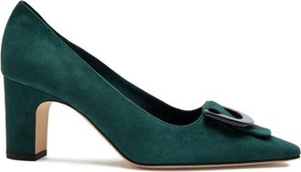 Manolo Blahnik Beti Pumps 70mm - Grün