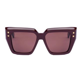 Balmain Femme, Accessoires, Rouge, Taille: ONE Size B-Fame Lunettes de soleil
