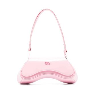 Diesel Femme, Sacs, Rose, Taille: ONE Size Sac bandouli&egrave;re &agrave; rabat