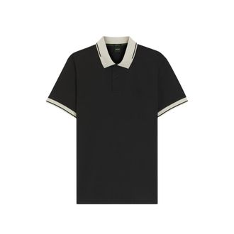 HUGO BOSS Tipped-trim Polo Shirt