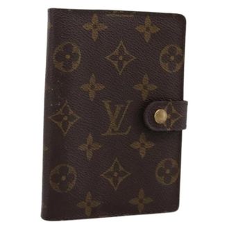 Louis Vuitton Pre-owned Day Planner Cover - Femme - Pre-owned - Brun - Taille: ONE Size