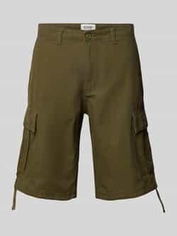 Jack & Jones Regular Fit Cargoshorts mit G&uuml;rtelschlaufen Modell COLE