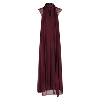 Staud Staud, Femme, Robes, Rouge, Taille: 40 FR Camilla Maxi Dress