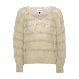 Americandreams Americandreams, Femme, Pulls, Beige, Taille: 42 FR Katie LS Knit