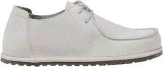 Birkenstock Homme, Chaussures, Blanc, Taille: 42 EU Mocassins Slippers en Cuir