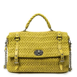 Miu Miu Crossbody Bags - Large Turnlock Briefcase - Gr. unisize - in Gr&uuml;n - f&uuml;r Damen