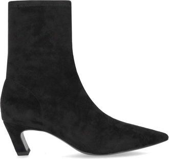 Ash BOTTINES &Agrave; TALON VIVA SUEDE NOIR ASH