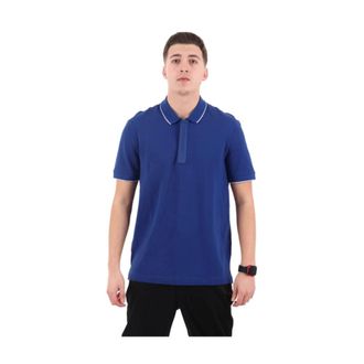 A|X Armani Exchange Slim Fit Pique Polo - - Tops - Herren - Blau - 2XL