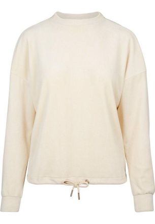 Urban Classics Sweatshirt Urban Classics Damen Ladies Oversized Velvet Crew (1-tlg)