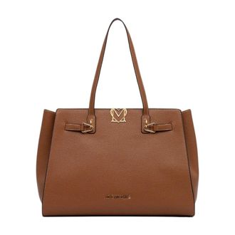 Love Moschino Logo-Detail-Tragetasche - - Bags - Damen - Braun - ONE SIZE