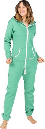 Moniz Damen Jumpsuit, Onesie, Overall (S, Mint)