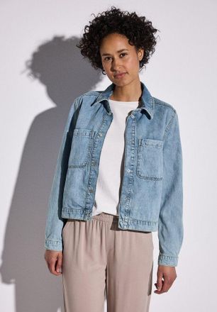 Street One Jeansjacke mit Knopfleiste