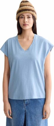 Scotch & Soda Slub V-Neck T-Shirt, Faded Denim V441, XL