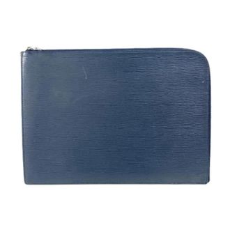 Louis Vuitton unisex, Pre-owned, Bleu, Taille: ONE Size Pre-owned Vintage Epi Clutch