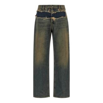 Maison Margiela Jeans mit Used-Look - - Jeans - Damen - Blau - 2XS