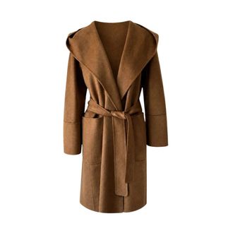 Max Mara G&uuml;rtelmantel - - Coats - Damen - Braun - 2XS