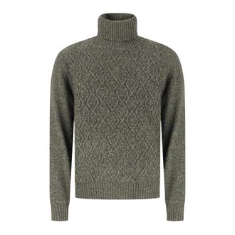 PANICALE Panicale - Col roul - Homme - Pulls - Brun - Taille: 2XL