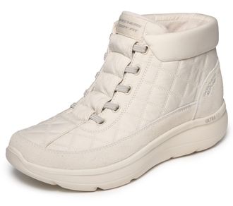 Skechers Damen Hands Free Slip-Ins On-The-Go Encore Gesteppte Nylon Chugga Stiefelette, Nat&uuml;rlich, 37 EU