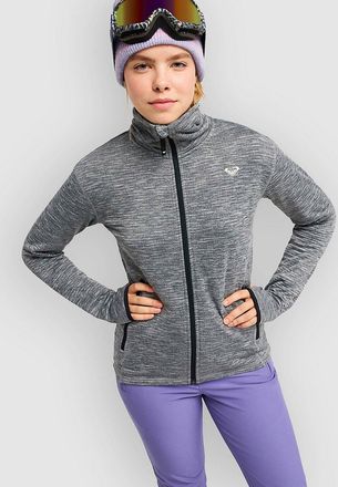 Roxy Snowstride Full Half-Zip Sweater true black