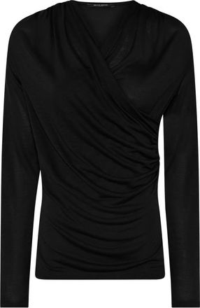 Bruuns Bazaar Femme, Tops, Noir, Taille: 38 FR Long Sleeve Hauts