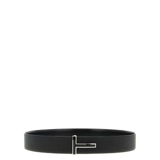 Tom Ford Wendeg&uuml;rtel mit Schnalle - - Accessories - Herren - Schwarzk - 100 CM
