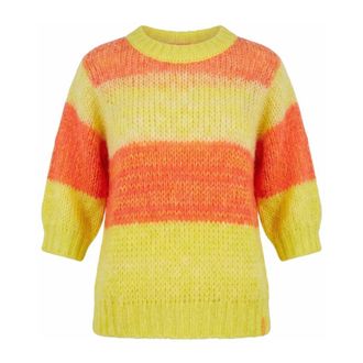 Lind Pull Solsikke - Femme - Pulls - Multicolore - Taille: 42/44 FR