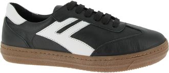 Andrea Conti Damen Low Top Freya Sneaker, schwarz/weiß/Dark Gum, 42 EU