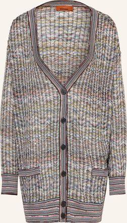 Missoni Strickjacke Mit Glitzergarn Und Pailletten braun