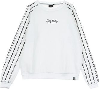 Dolly Noire Deco Bylibin Crewneck Sweatshirt - - Sweatshirts & Hoodies - Damen - Wei&szlig; - M