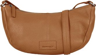 Burkely Damen Soft Skylar Round Bag Crossbody, Cognacfarben