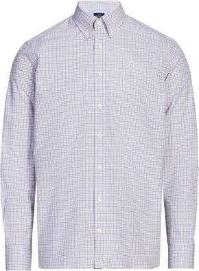 Hackett angepasste Baumwoll -gedruckte Hemd - Rose