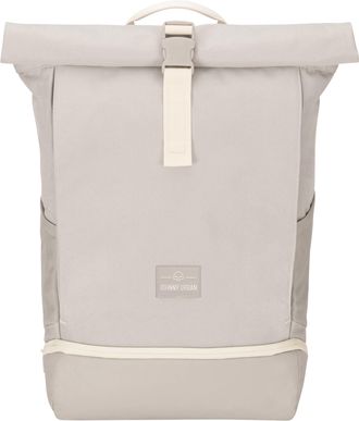 Johnny Urban Rucksack Herren & Damen Beige - Allen Large - Rolltop Backpack Gro&szlig; f&uuml;r Fahrrad, Arbeit, Uni - Laptop Tagesrucksack mit Schuhfach - Wasserabweisend