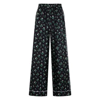 Dolce & Gabbana Silk Twill Hosen - - Nightwear & Lounge - Damen - Mehrfarbig - M