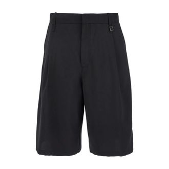 Wooyoungmi Schwarze Tech Fabric Bermuda Shorts - - Shorts - Herren - Schwarzk - L