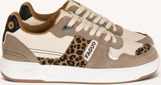 Faguo Baskets &eacute;crues & beige fonc&eacute; su&egrave;de - CEIBA