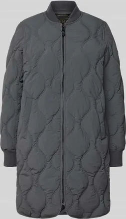 Superdry Steppjacke mit Stehkragen und Eingrifftaschen